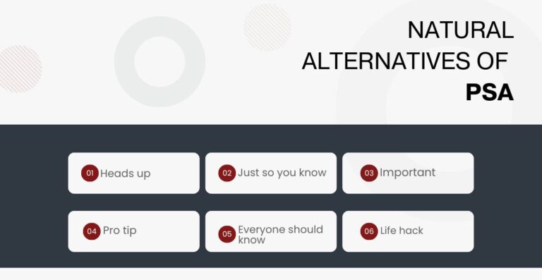 What Does PSA Mean in Text? It's Not What You Think